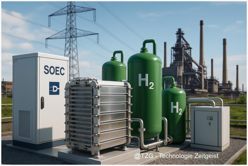 SOEC-Technologie revolutioniert Energiewende – Effizienz erstmals im Fokus - TZG - Technologie ...