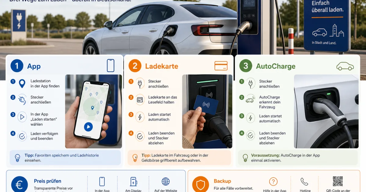 EnBW mobility+ einrichten: Laden, Ladekarte, AutoCharge | TechZeitgeist
